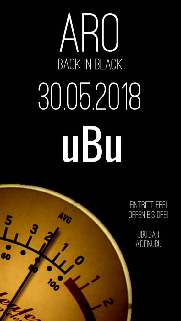 Back in Black - Aro Musik - uBu Cafe Bar